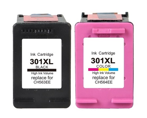 HP 301XL schwarz + color Tintenpatronen Set kompatibel günstig für ...